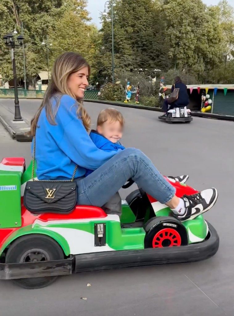 Francesca Ferragni e il piccolo Edoardo: look coordinato per mamma e figlio