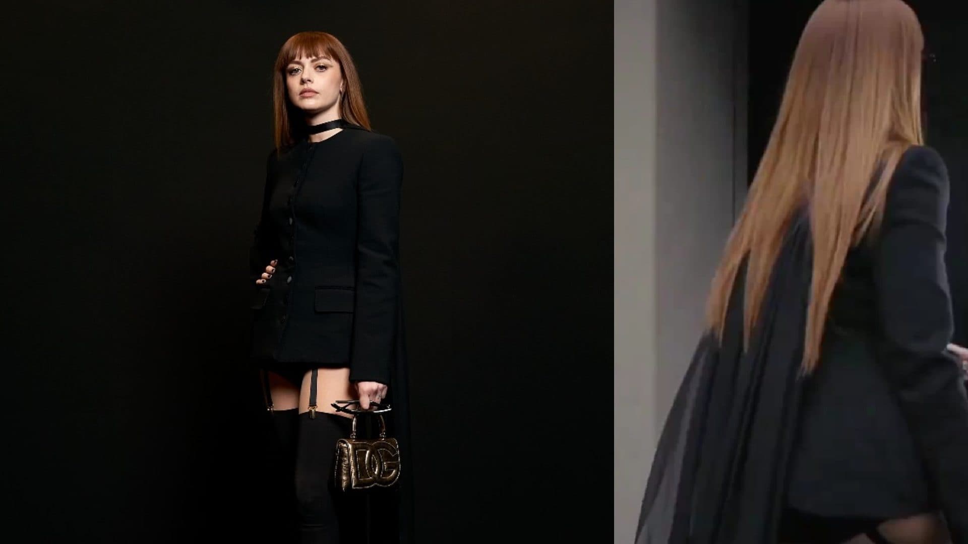 Look no pants per Annalisa alla Milano Fashion Week: abbina culotte e ...