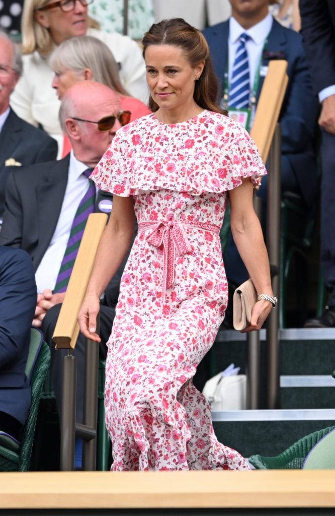 Pippa Middleton a Wimbledon con Kate e Charlotte: zia e nipote ...