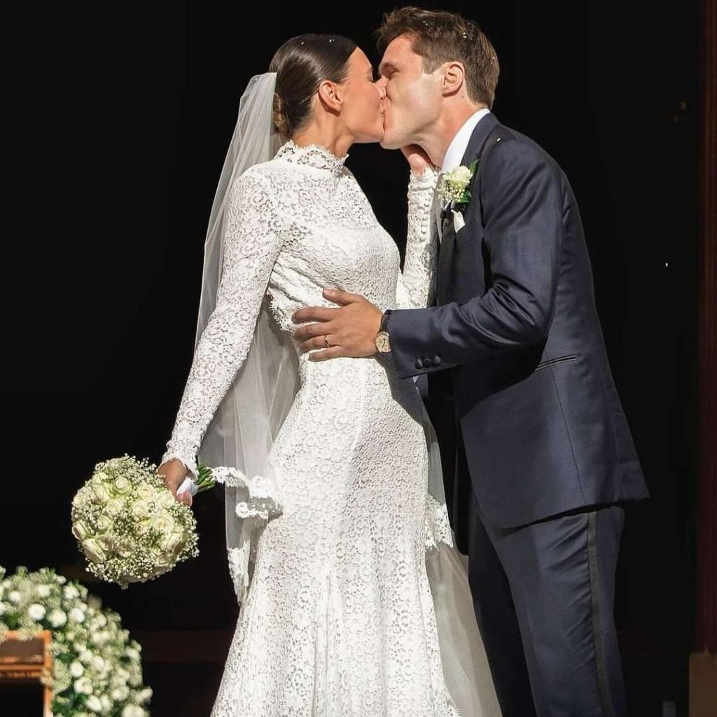 L'abito da sposa di Lucia Bramani: cosa ha indossato per il matrimonio ...