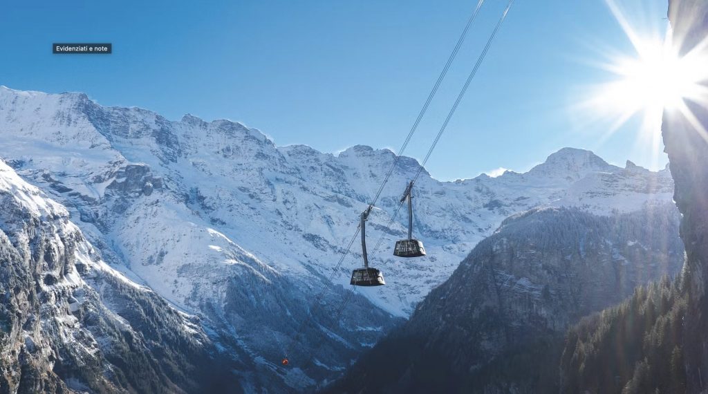 La funivia più ripida del mondo ha appena aperto in Svizzera e il ...