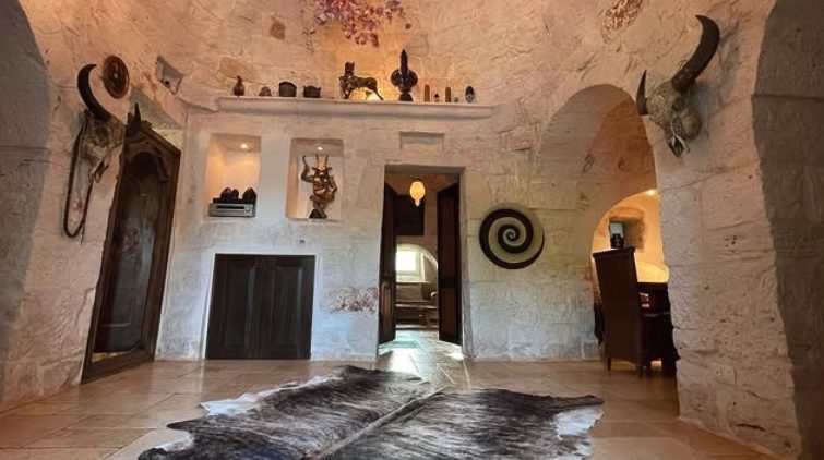 Com Fatto Il Trullo Dove Vive Raz Degan In Puglia Una Casa Immersa