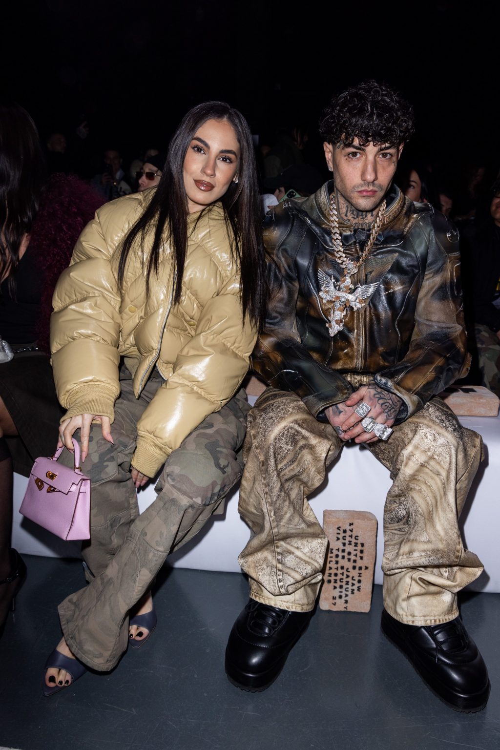 Giulia De Lellis e Tony Effe alla Milano Fashion Week: il debutto di ...