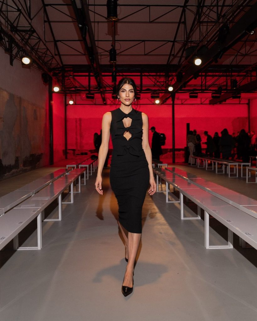 Giulia Salemi, prima Fashion Week da mamma: fiocchi alle sfilate ...