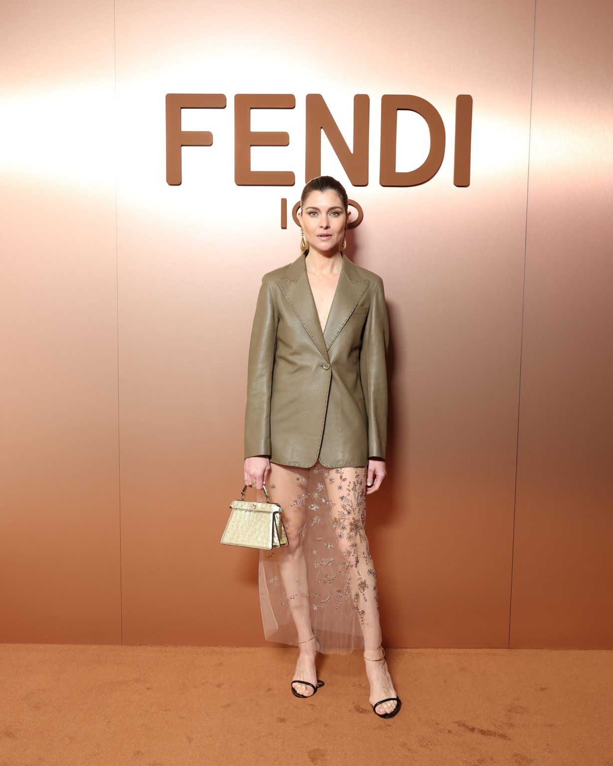 Vittoria Puccini per la prima volta con la figlia Elena Preziosi alle ...