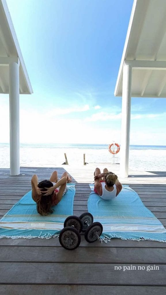 Ilary Blasi e Michelle Hunziker insieme alle Maldive: la giornata ...