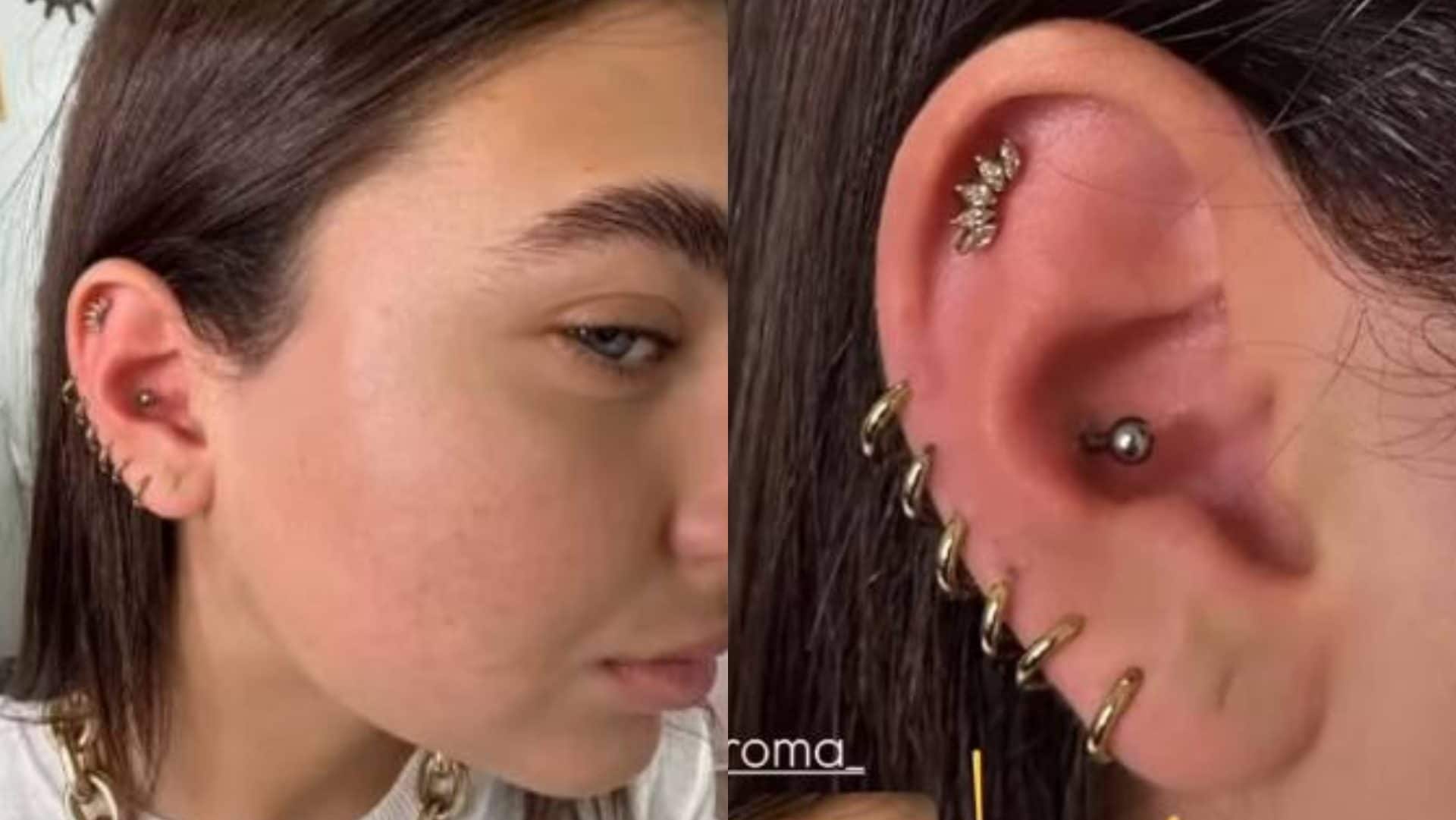 Cos'è il "conch piercing", il nuovo buco all'orecchio di Chanel Totti