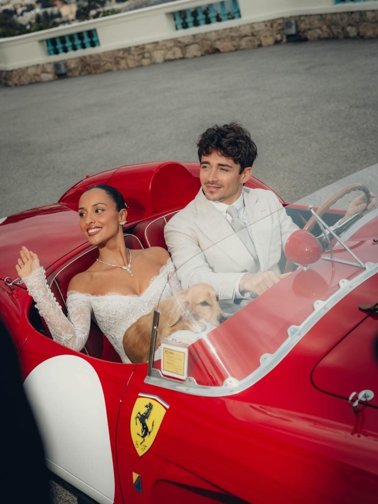 Il matrimonio di Charles Leclerc e Alexandra Saint Mleux: arrivano in ...