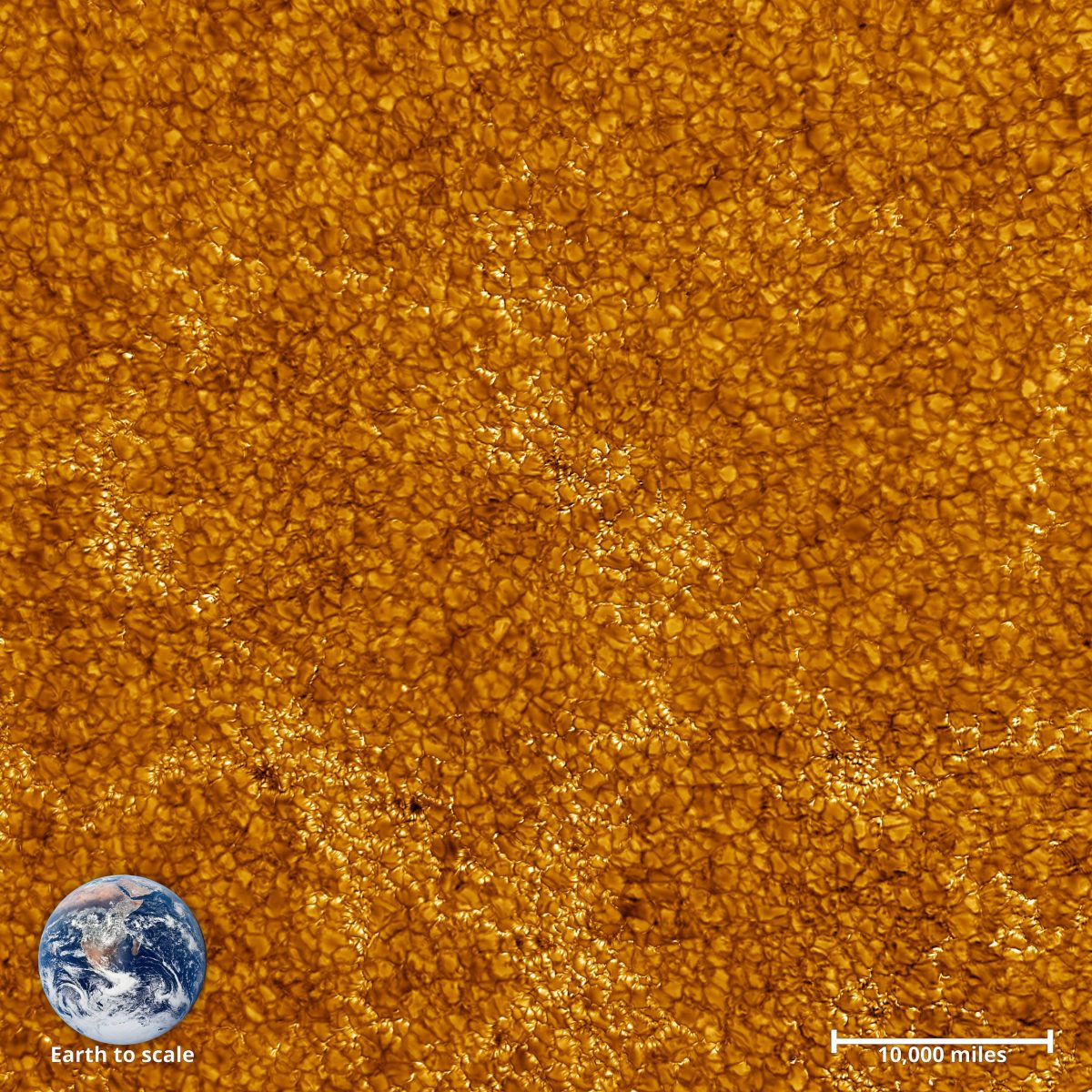 Queste incredibili foto mostrano come è fatta la superficie del Sole