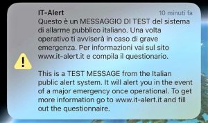 Cos'è e come funziona IT-Alert, il sistema di allarme nazionale che ...