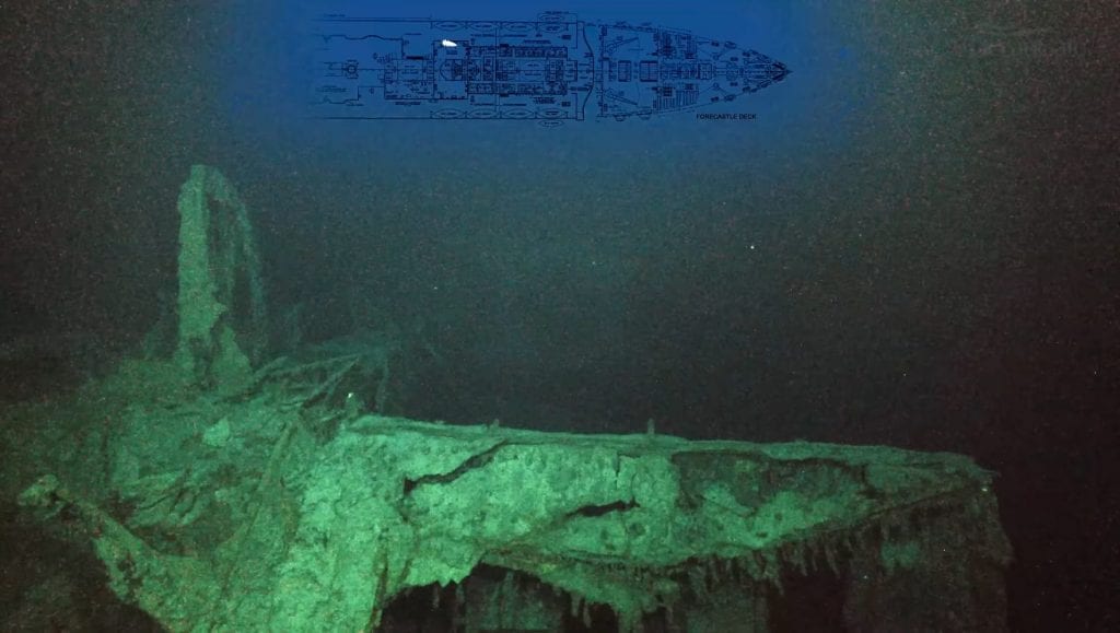 Cosa si vede nei viaggi con il sottomarino vicino al relitto del Titanic, tutte le immagini