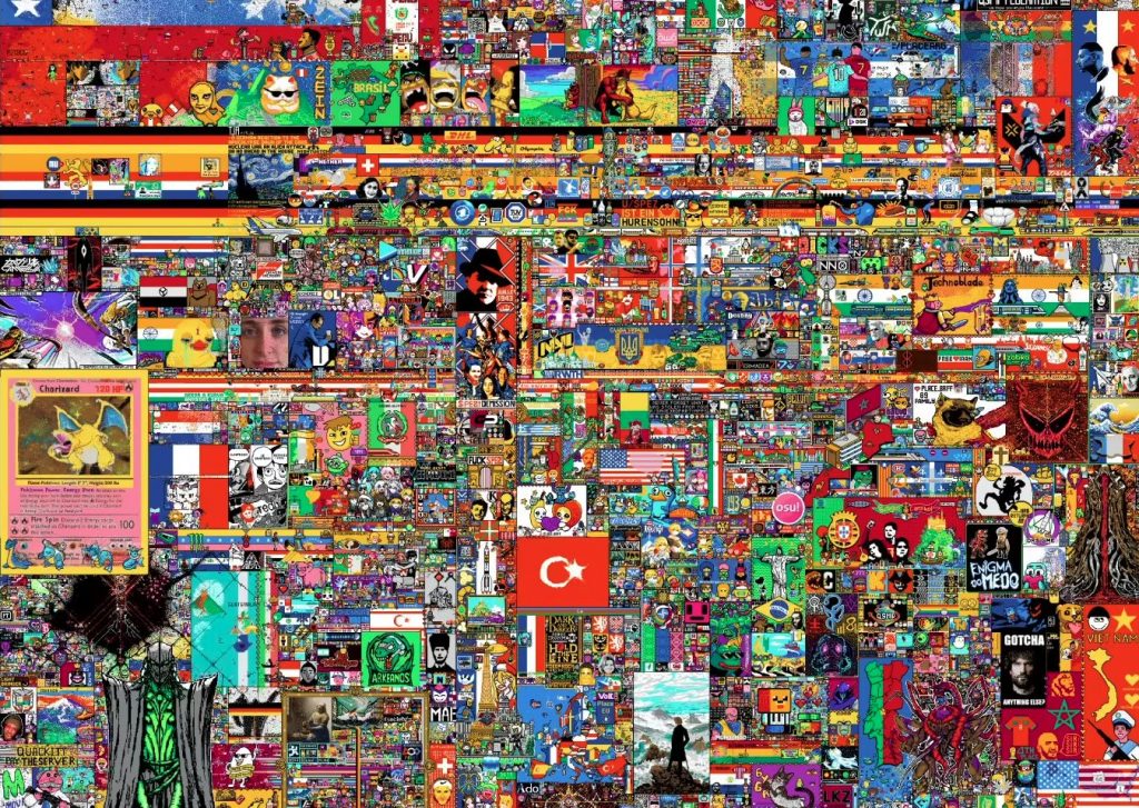 Il video di una feroce guerra di pixel che si è combattuta sui social