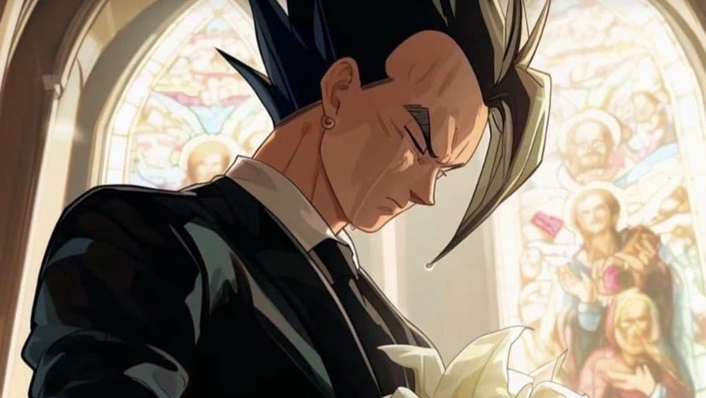 Goku e i protagonisti di Dragon Ball in lacrime al funerale di Toriyama ...