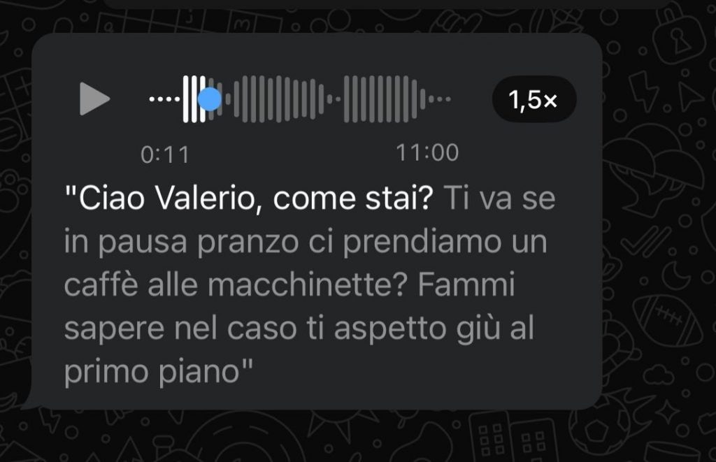 Da oggi su WhatsApp puoi trascrivere i messaggi vocali senza ascoltarli: come fare