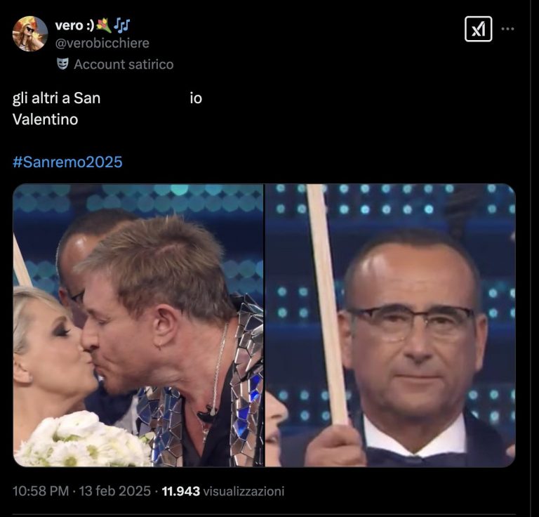 Sanremo 2025, i meme più divertenti della terza serata del Festival ...