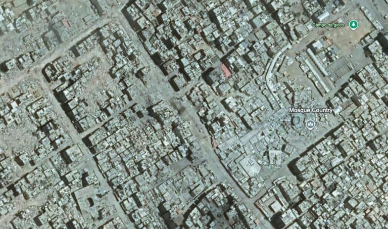 Google aggiorna le mappe di Gaza: il confronto tra prima e dopo la ...