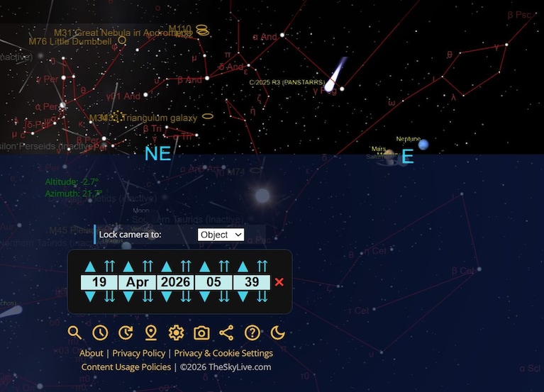 La cometa più bella del 2026 è C/2025 R3 (PANSTARS): quando sarà ...