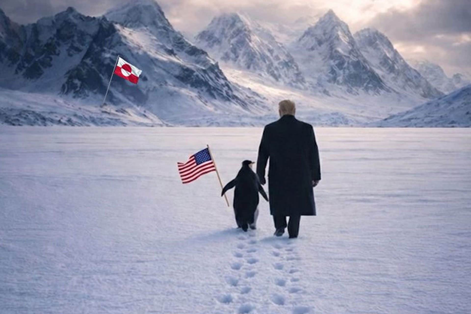 Il pinguino nichilista, da meme virale su TikTok al post di Trump in ...