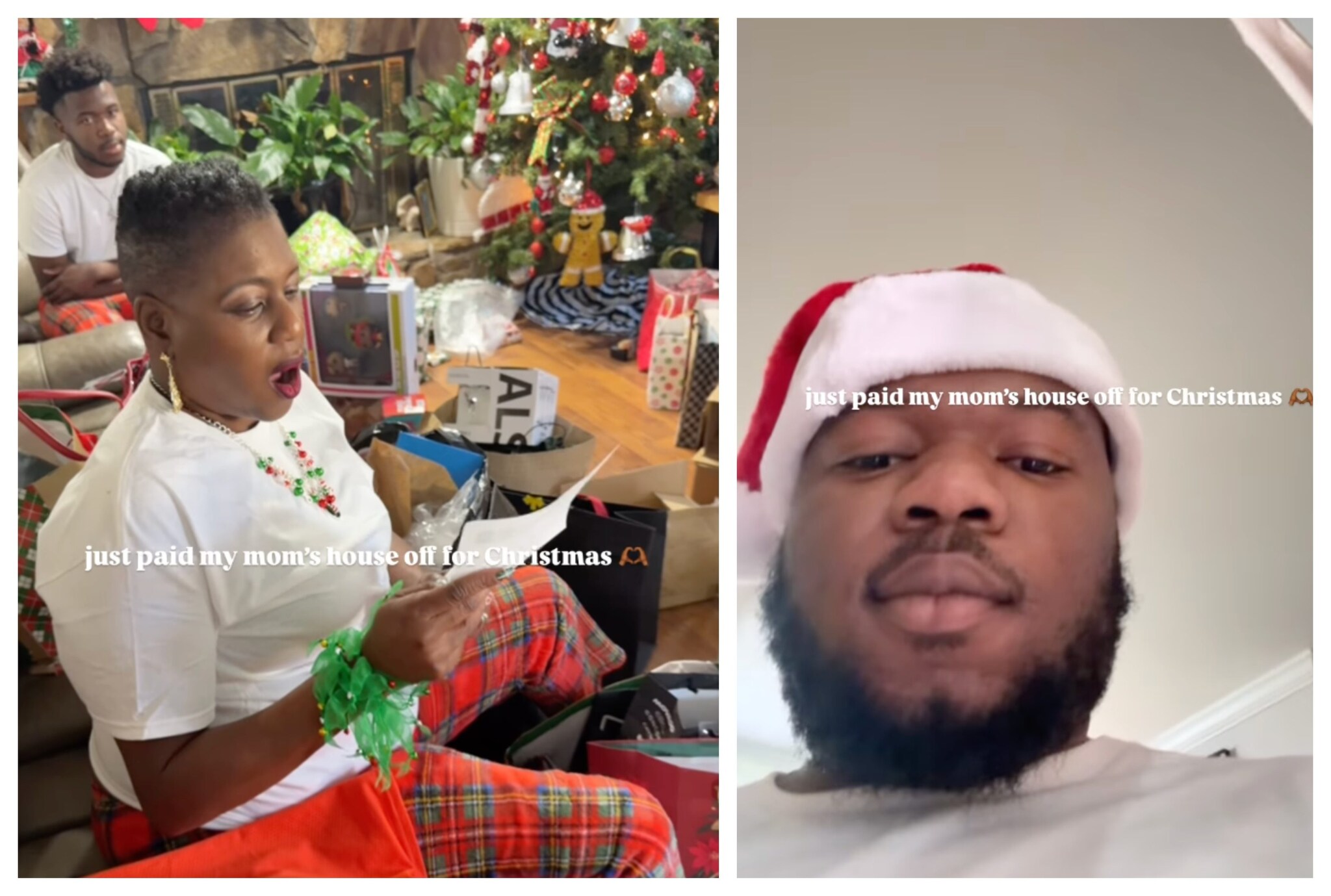 Per Natale estingue il mutuo della sua mamma: "Non ripagherà mai tutti ...