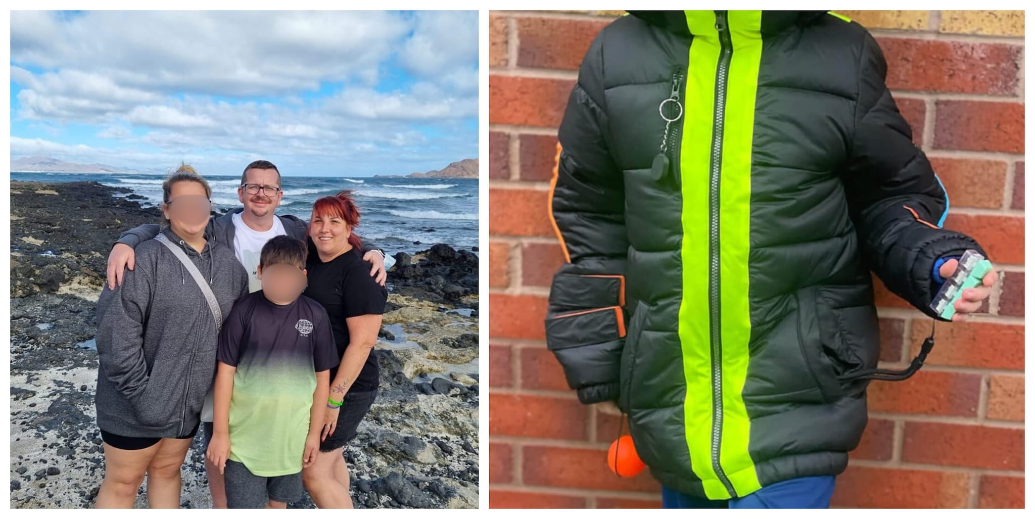 Papà si improvvisa sarto e realizza un giubbotto sensoriale per il ...