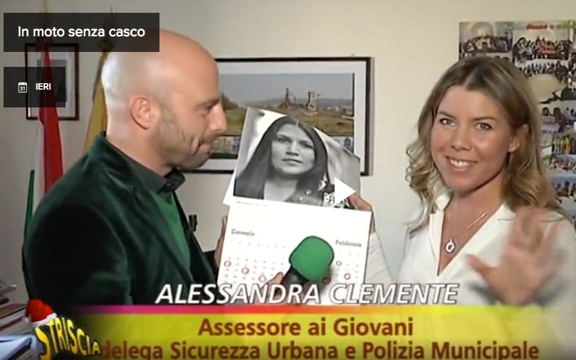 Alessandra Clemente a Striscia la Notizia, imbarazzo per una sua ...