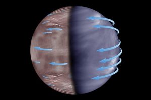 Venere di notte: caotica e turbolenta, la misteriosa atmosfera del pianeta