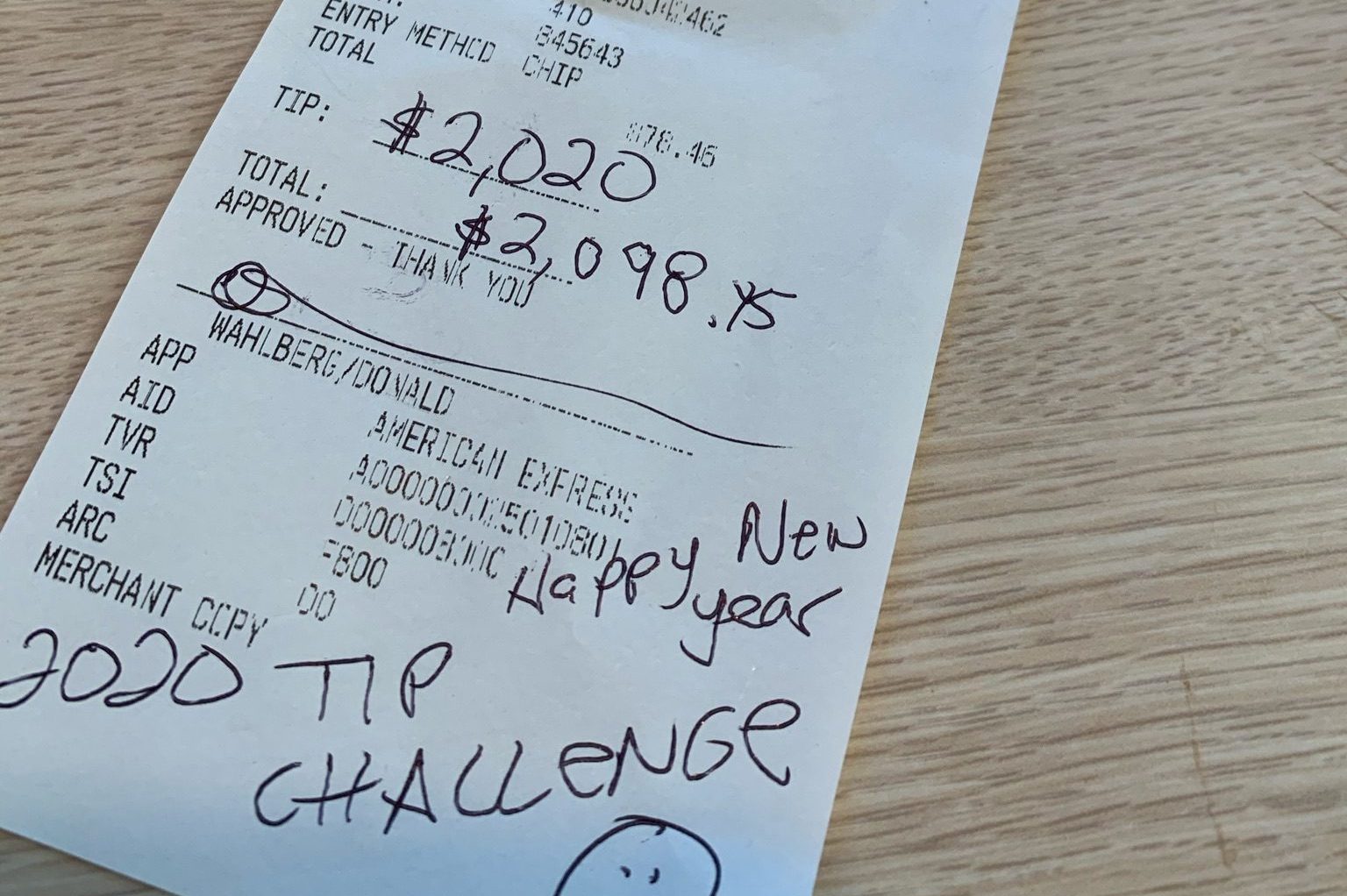 Cos'è la 2020 tip challenge che sta seminando mance stellari a ...