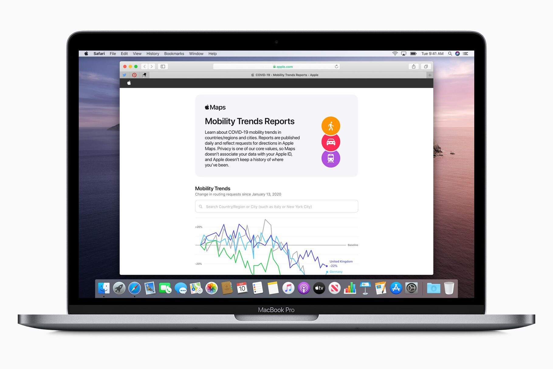Anche Apple rende disponibili i dati sulla mobilità degli utenti: ecco ...