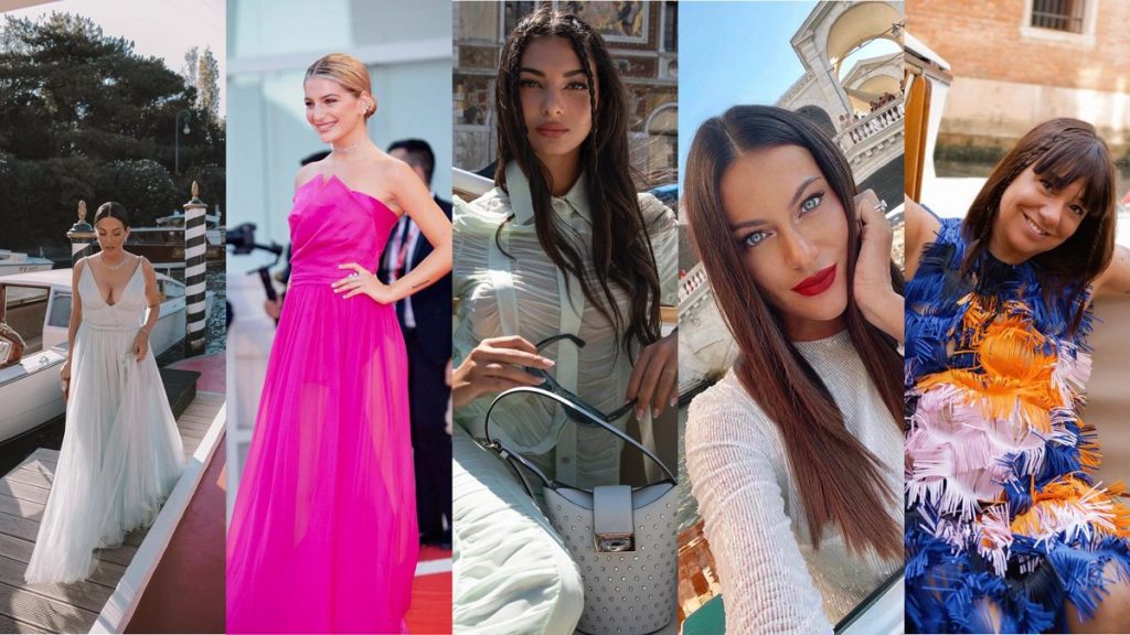 Tutte le influencer e le tiktoker alla Mostra del Cinema di Venezia