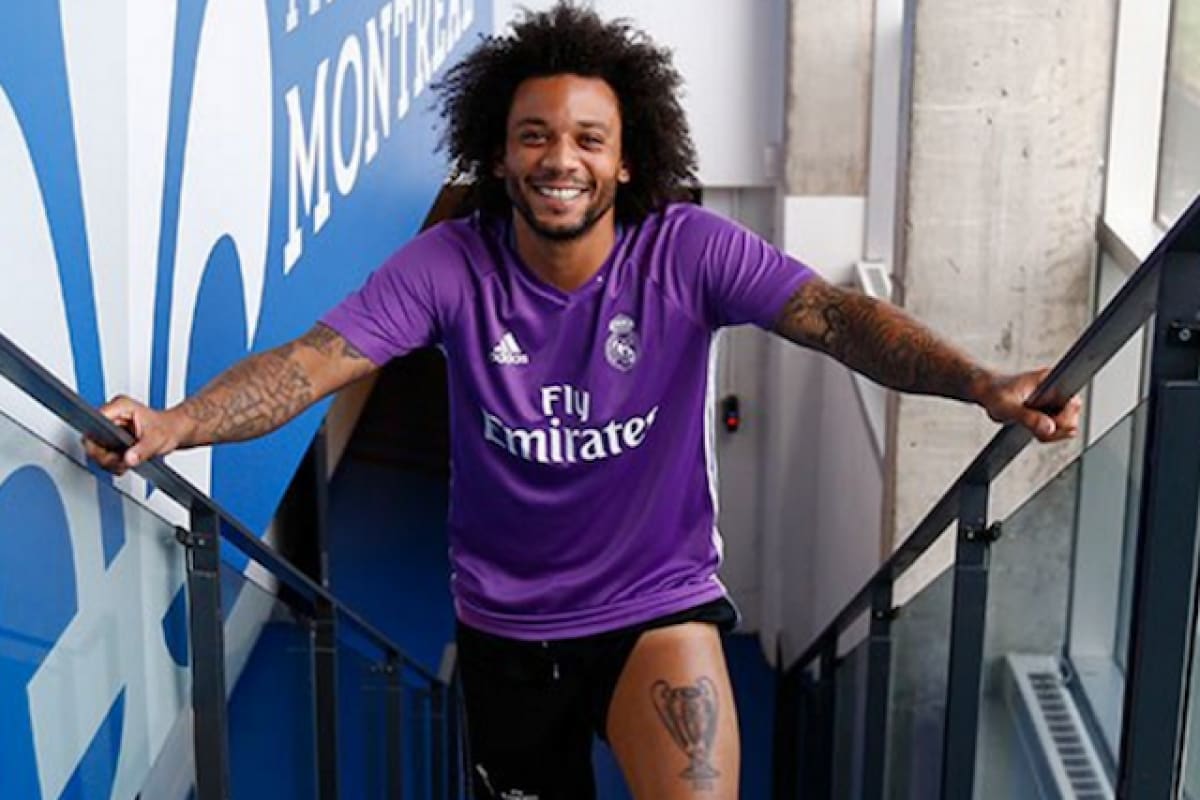 Marcelo, nuovo tatuaggio per celebrare la doppia Champions
