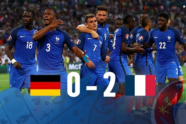 Germania-Francia diretta live semifinale Euro 2016