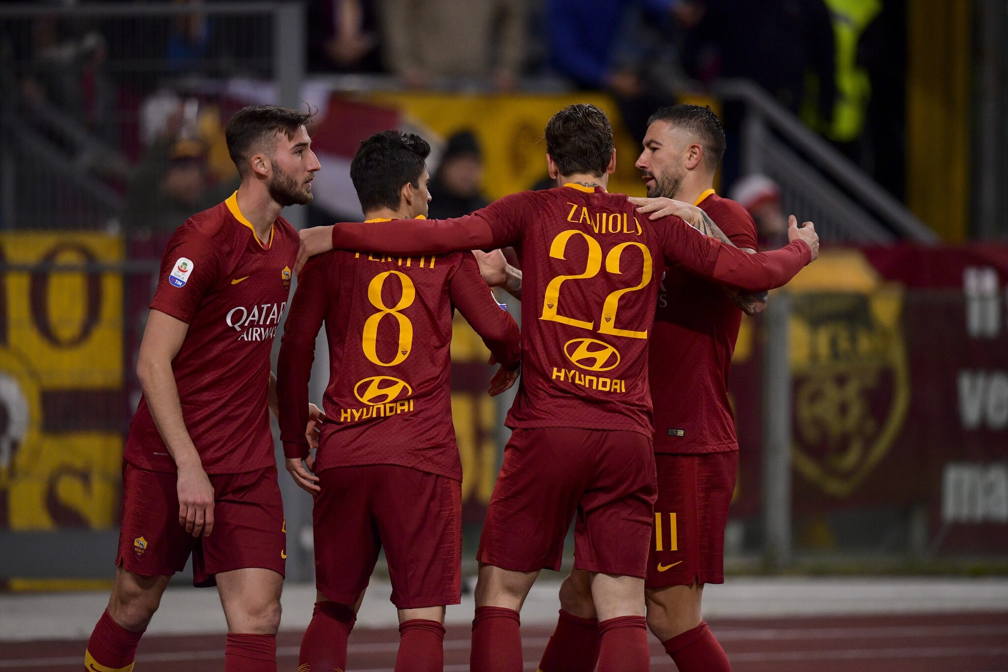 La Roma è la squadra che segna di più in casa: all'Olimpico in gol ogni 34'