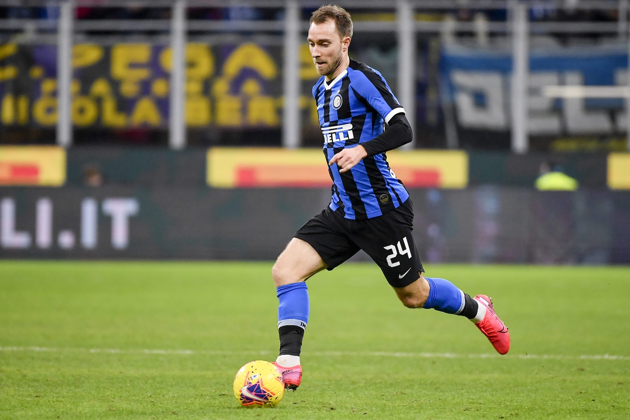 Inter, la prima partita di Christian Eriksen in nerazzurro: 24 tocchi ...